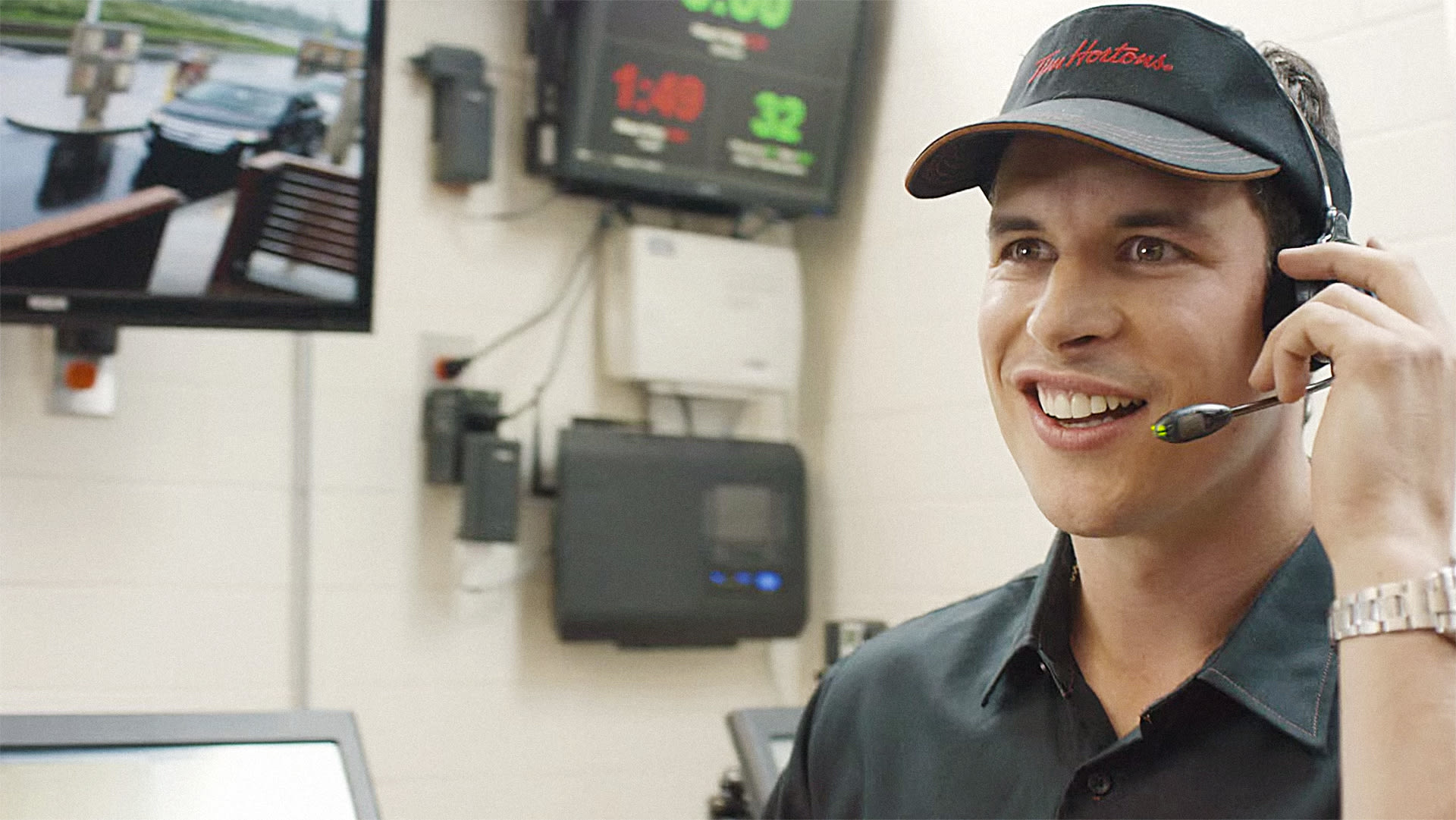 Sidney Crosby Works A Tim Hortons Drive-Thru In Maybe The Most Canadian ...