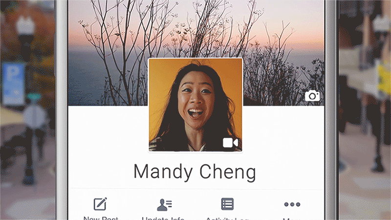 Your Facebook Profile Pic Can Now Be An Animated Selfie - Fast Company