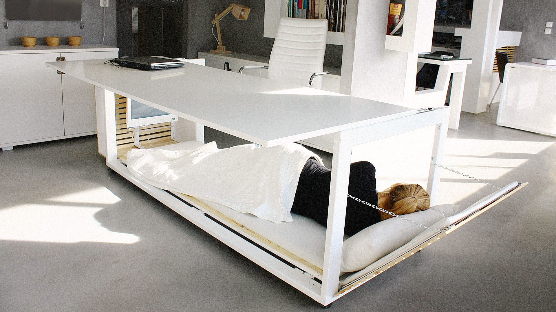 This Desk Hides A Personal Nap Room - Fast Company