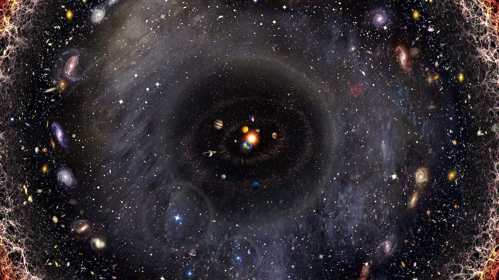 See The Entire Observable Universe Beautifully Rendered On Your ...