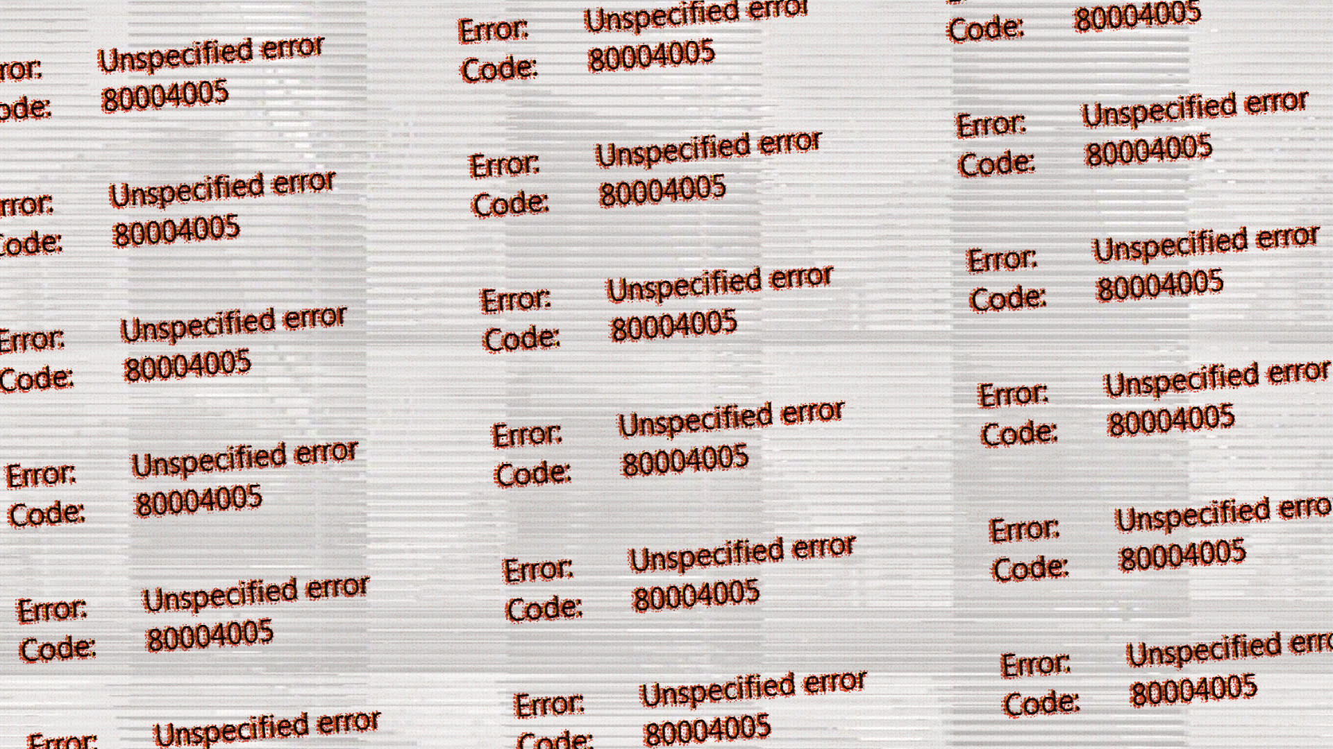 80004005: Why Error Messages Are Still So *&%$#! Indecipherable - Fast ...