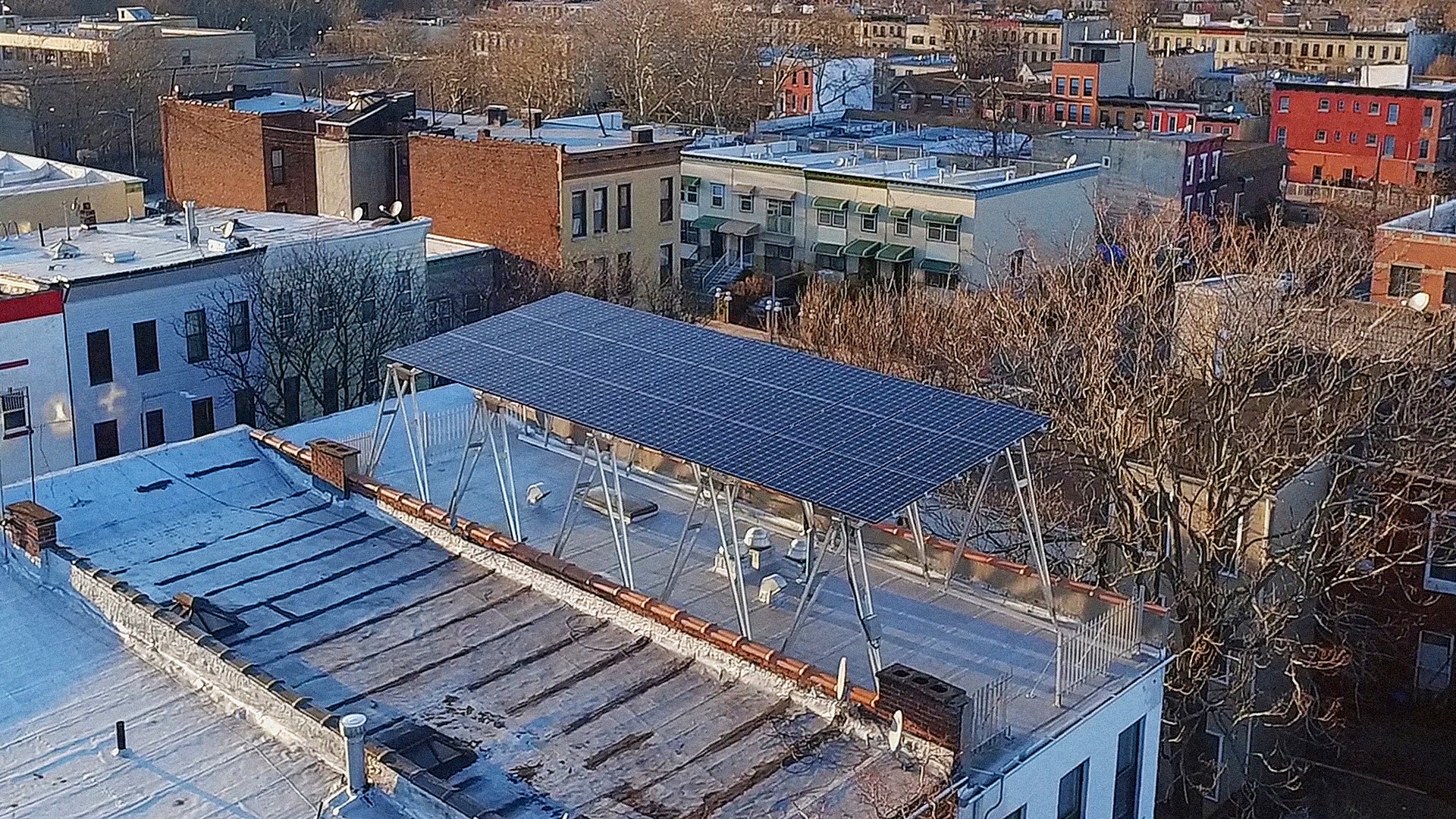 These Solar Canopies Help Panels Fit Onto Tiny Urban Roofs - Fast Company