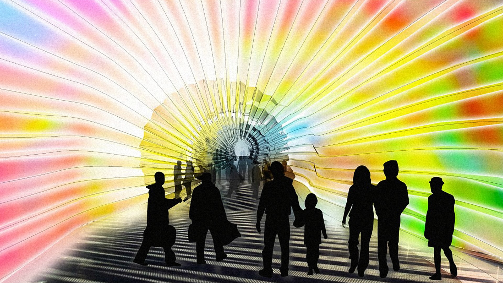 This Trippy Inflatable Tunnel Could Carry NYC Pedestrians Over The East ...
