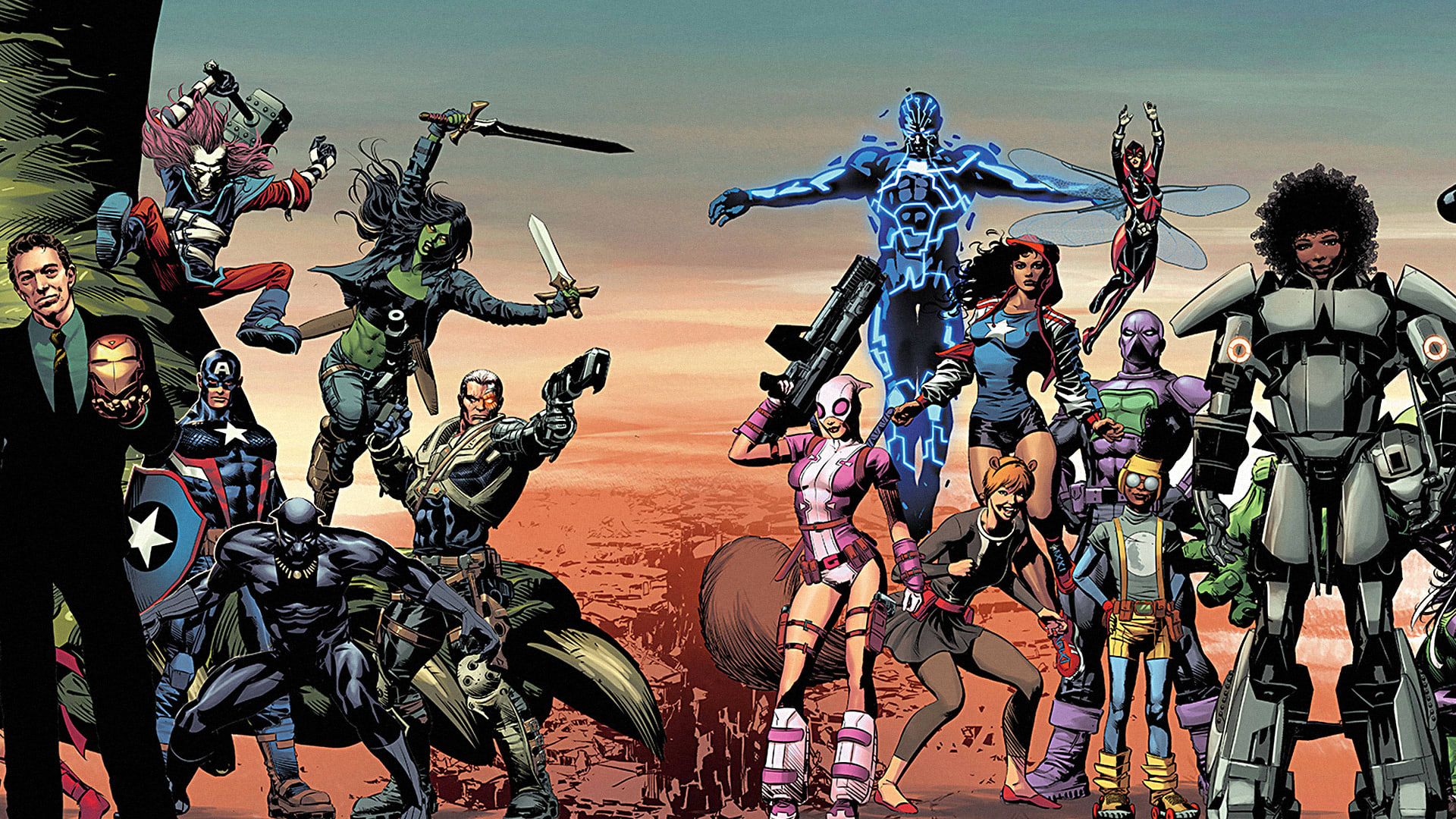 Marvel Comics Editor-In-Chief Axel Alonso Announces "Divided We Stand ...