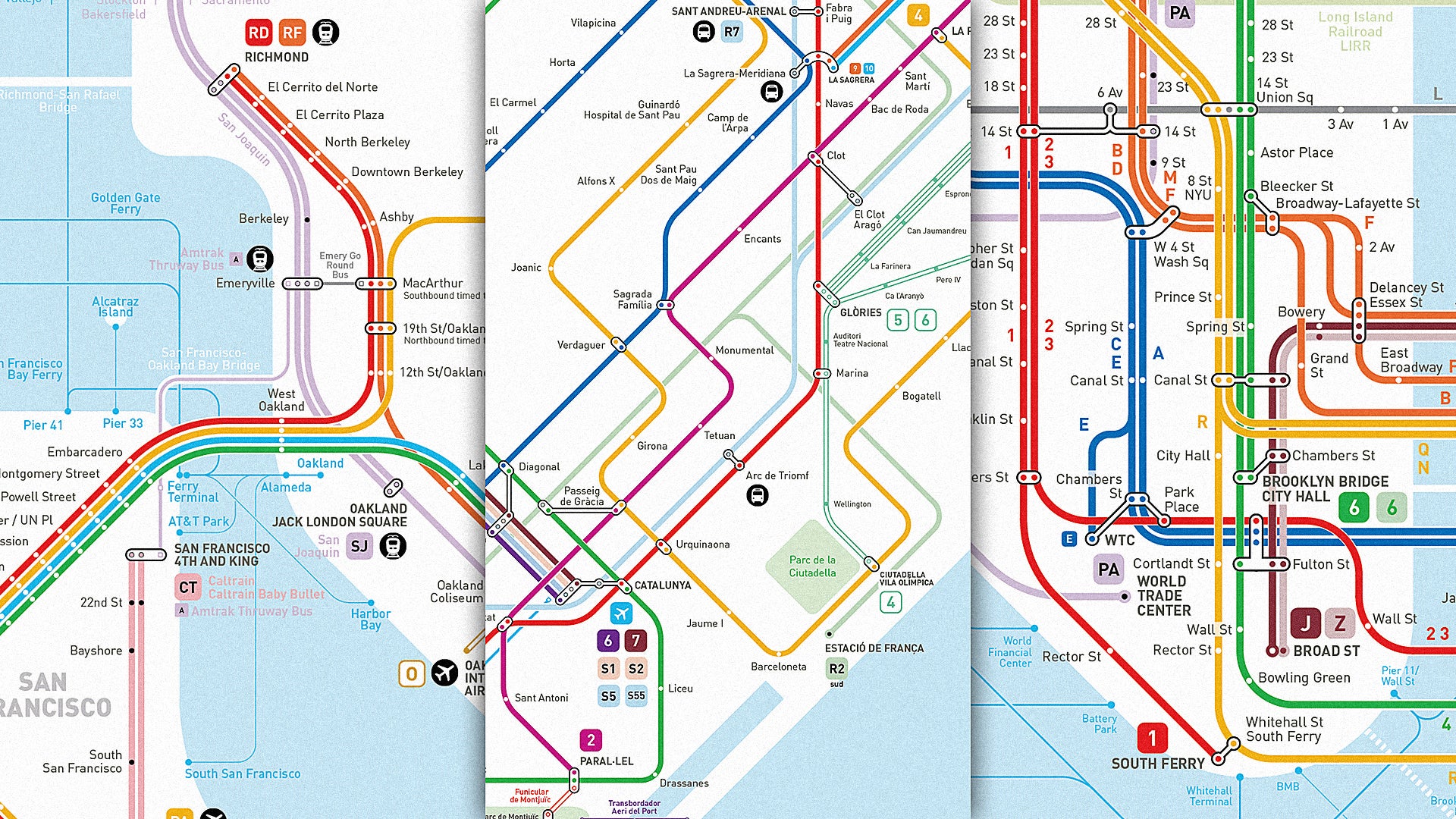 This Beautiful Book Is An Atlas Of The World's Metro Systems - Fast Company