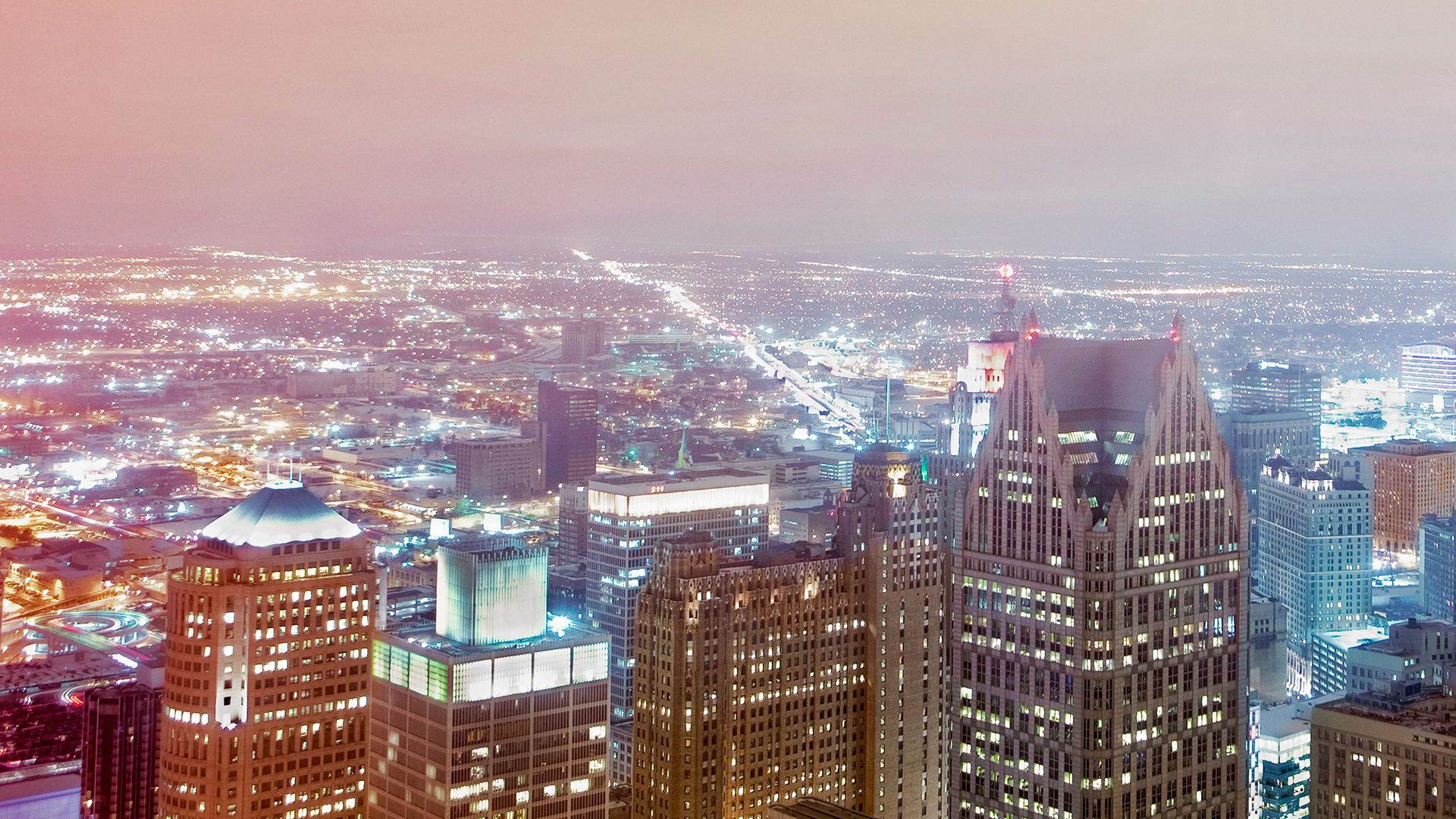 Detroit's New LED Streetlight Network Is Illuminating The City While ...