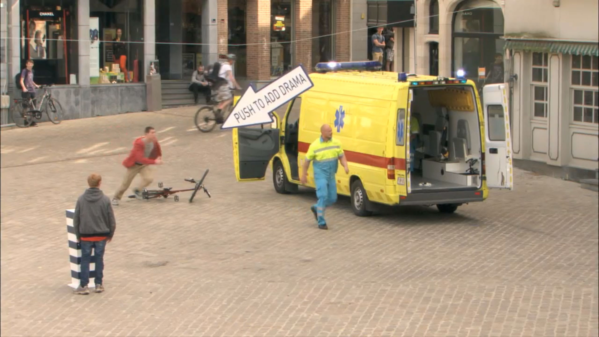 TNT Pushes The Drama Button On Unsuspecting Belgians - Fast Company