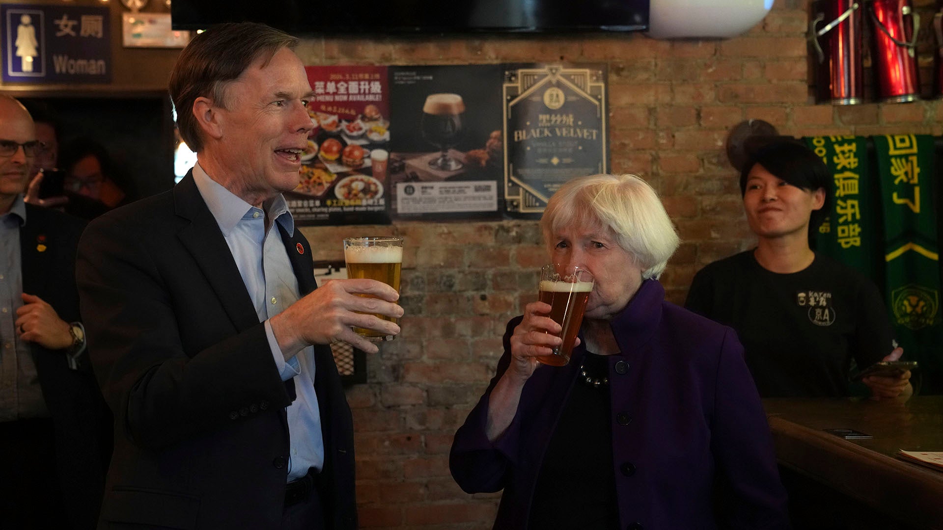 Secretary Yellen's meals in China become an internet sensation