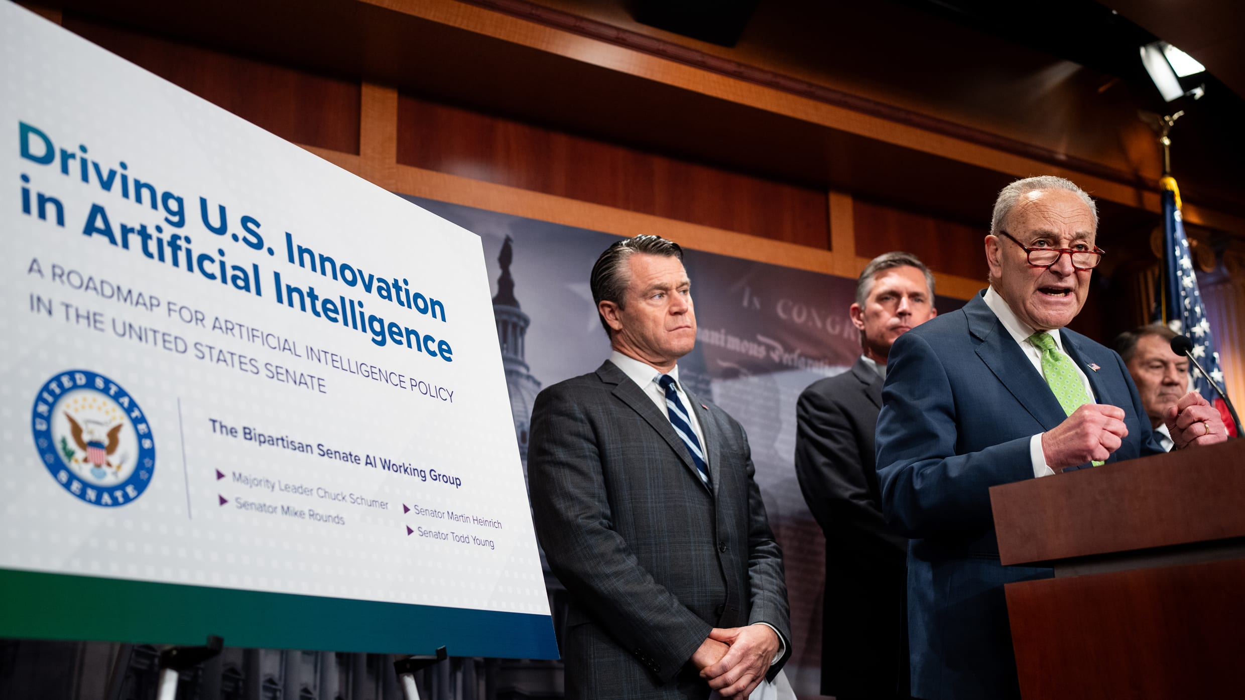 Sen. Chuck Schumer’s new AI roadmap gets panned by watchdogs - Fast Company Sen. Chuck Schumer’s new AI roadmap gets panned by watchdogs - Fast Company