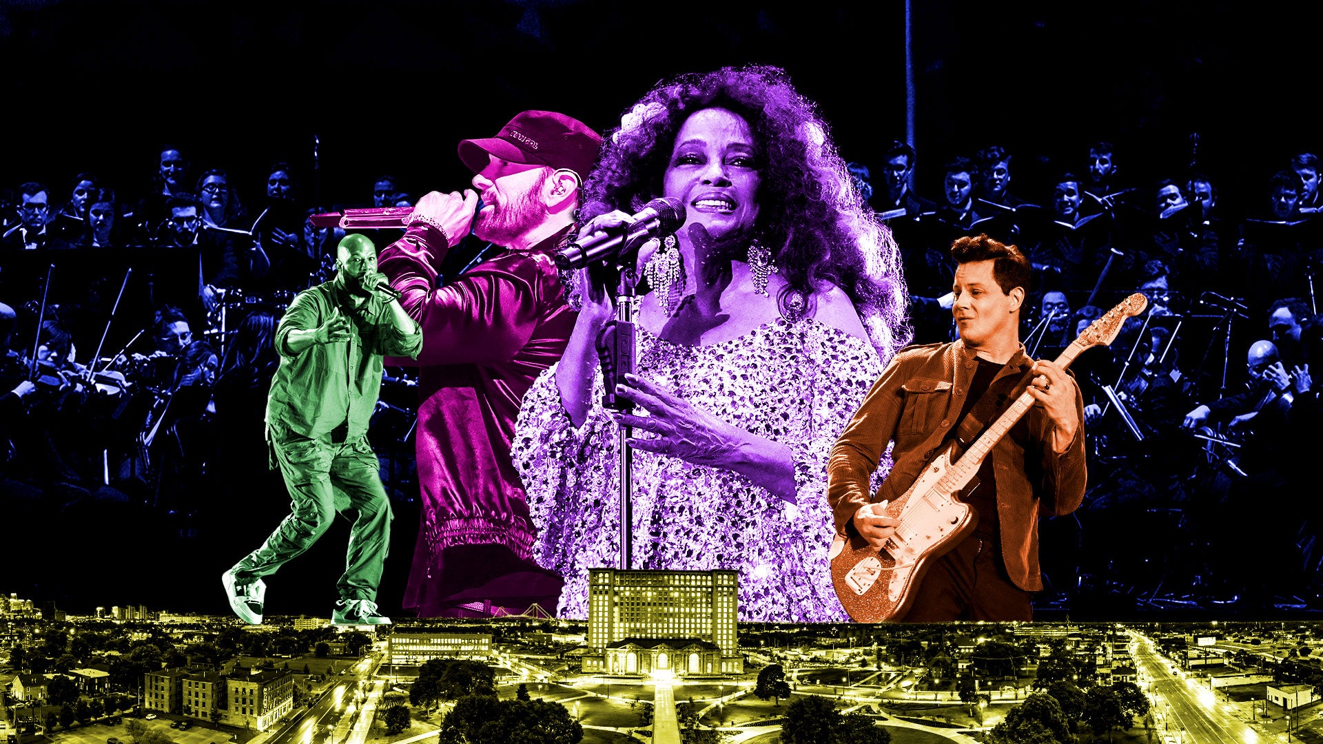 Michigan Central train station concert live stream: Watch lineup - Fast ...