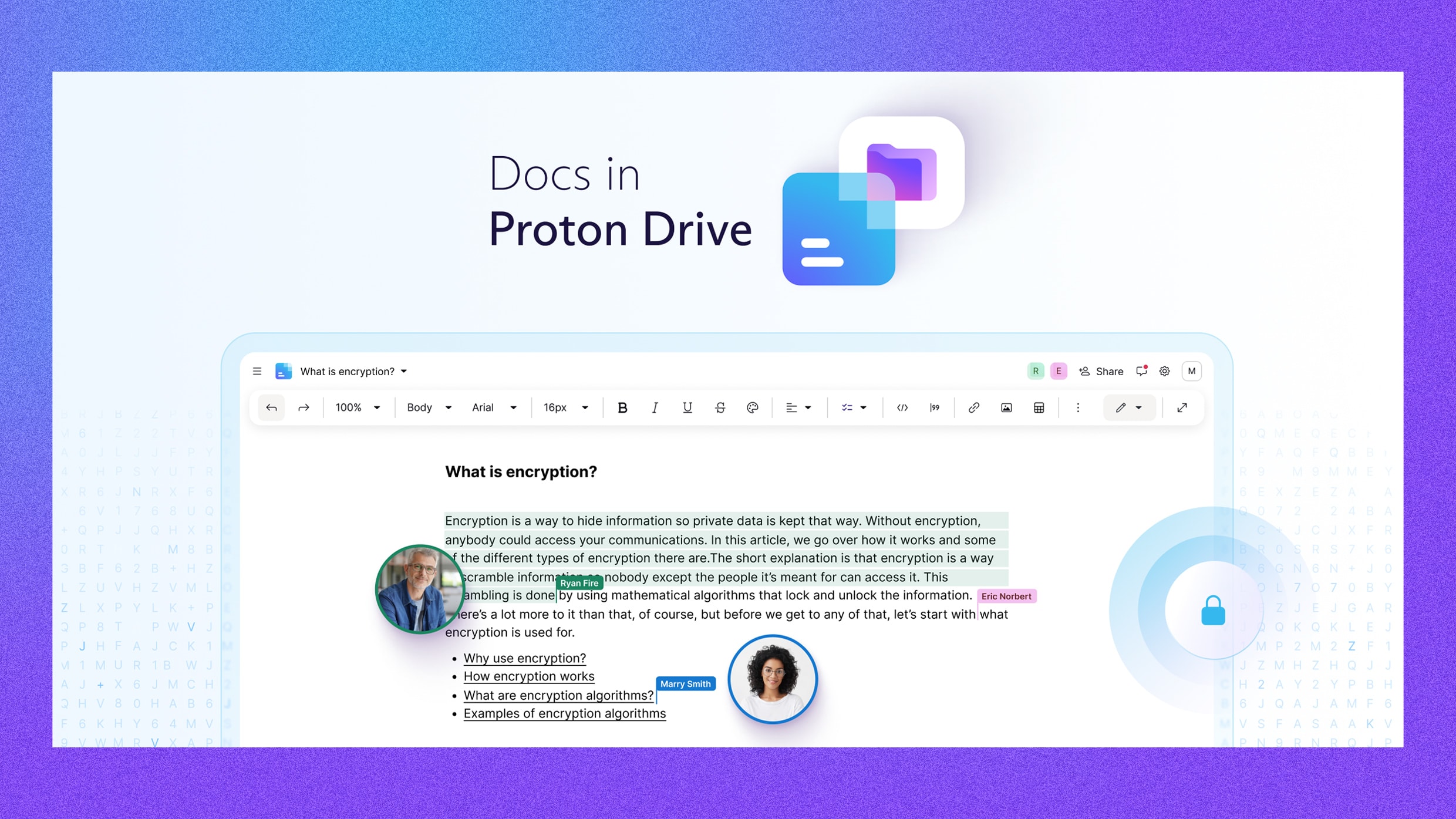 Proton's Google Docs clone is here - Fast Company