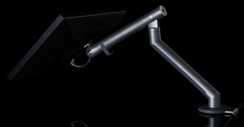 Monitor Arm Flexes More Than Gumby, Eases Work On A Touchscreen - Fast ...