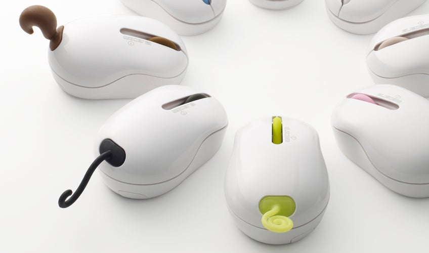 Nendo's Crushingly Cute Mouse Has Detachable USB Tail - Fast Company