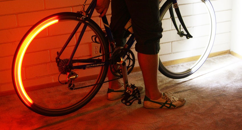 Flashing Wheels Help Cyclists Claim The Road And See Ahead - Fast Company
