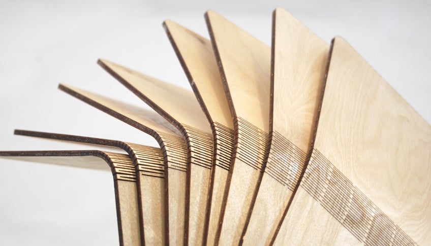 Another Weird Product Of Digital Design: Bendable Wood - Fast Company