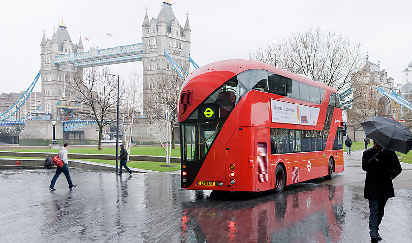 London's Futuristic New Double-Decker Bus Hits The Streets - Fast Company