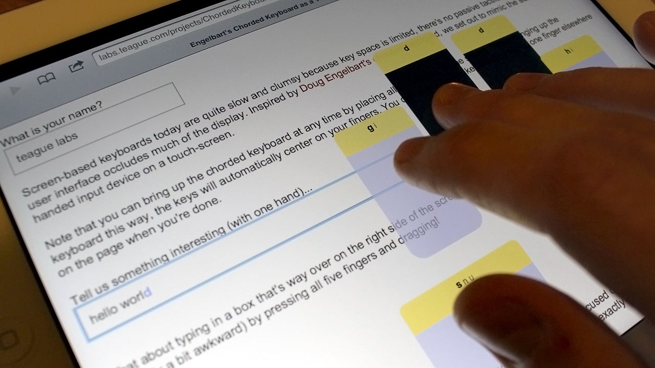 A Famous Inventor's Forgotten Idea: A One-Handed Touch-Screen Keyboard ...