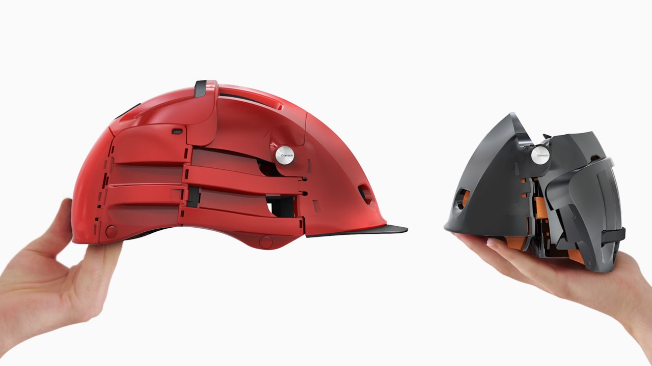A Fold-Up Helmet Designed For Easy Storage Doesn't Store Easily - Fast ...