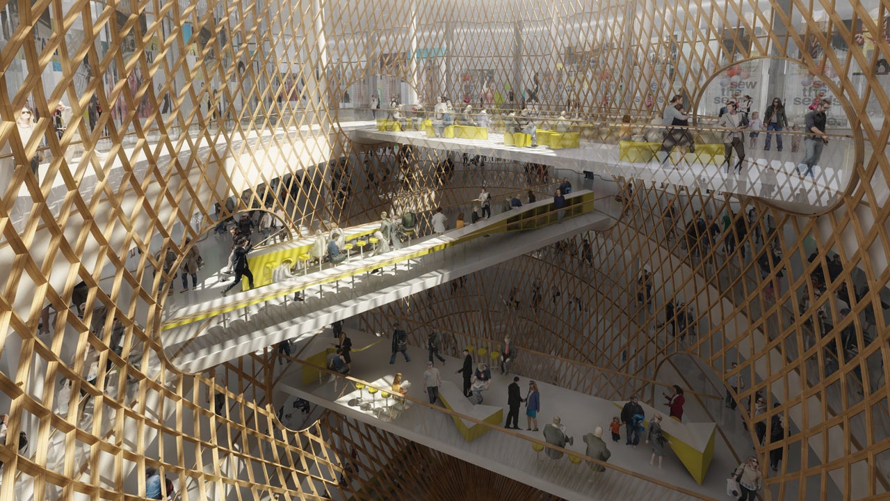 A New Mall Takes Garden Trellises To The Extreme - Fast Company