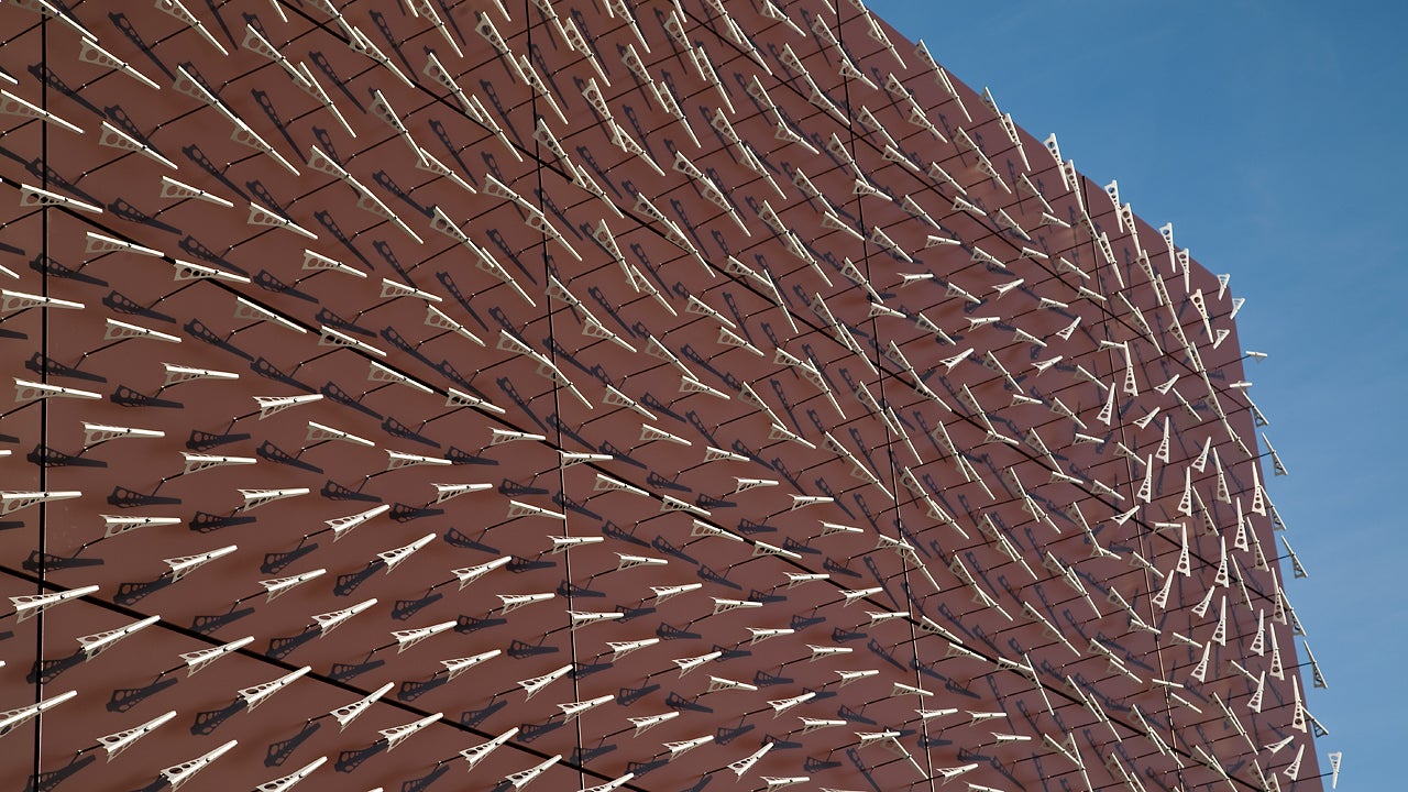 A Weathervane Wall Turns Wind Patterns Into Data Art - Fast Company