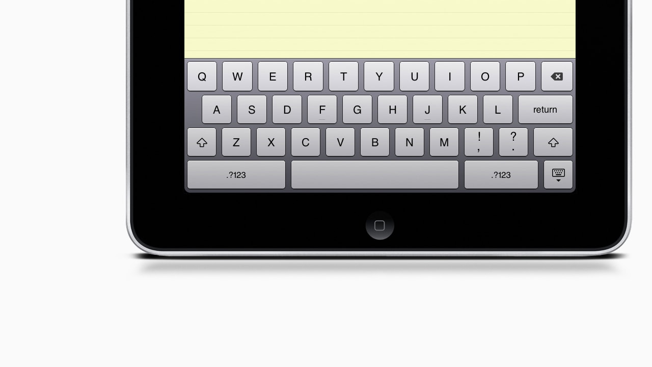 This Dead-Simple Idea Could Fix iPad's Lousy Typing - Fast Company