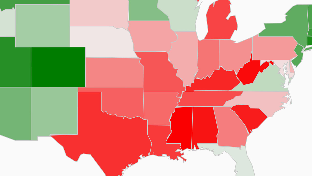 Infographic: State Stereotypes, From Fat Tennesseans To Liberal ...