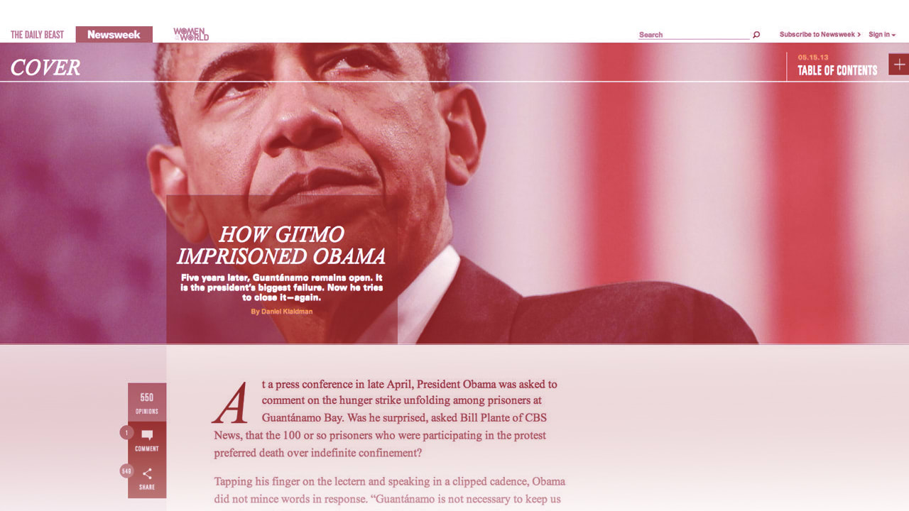 Newsweek 2.0: A New Model For Online Magazines - Fast Company