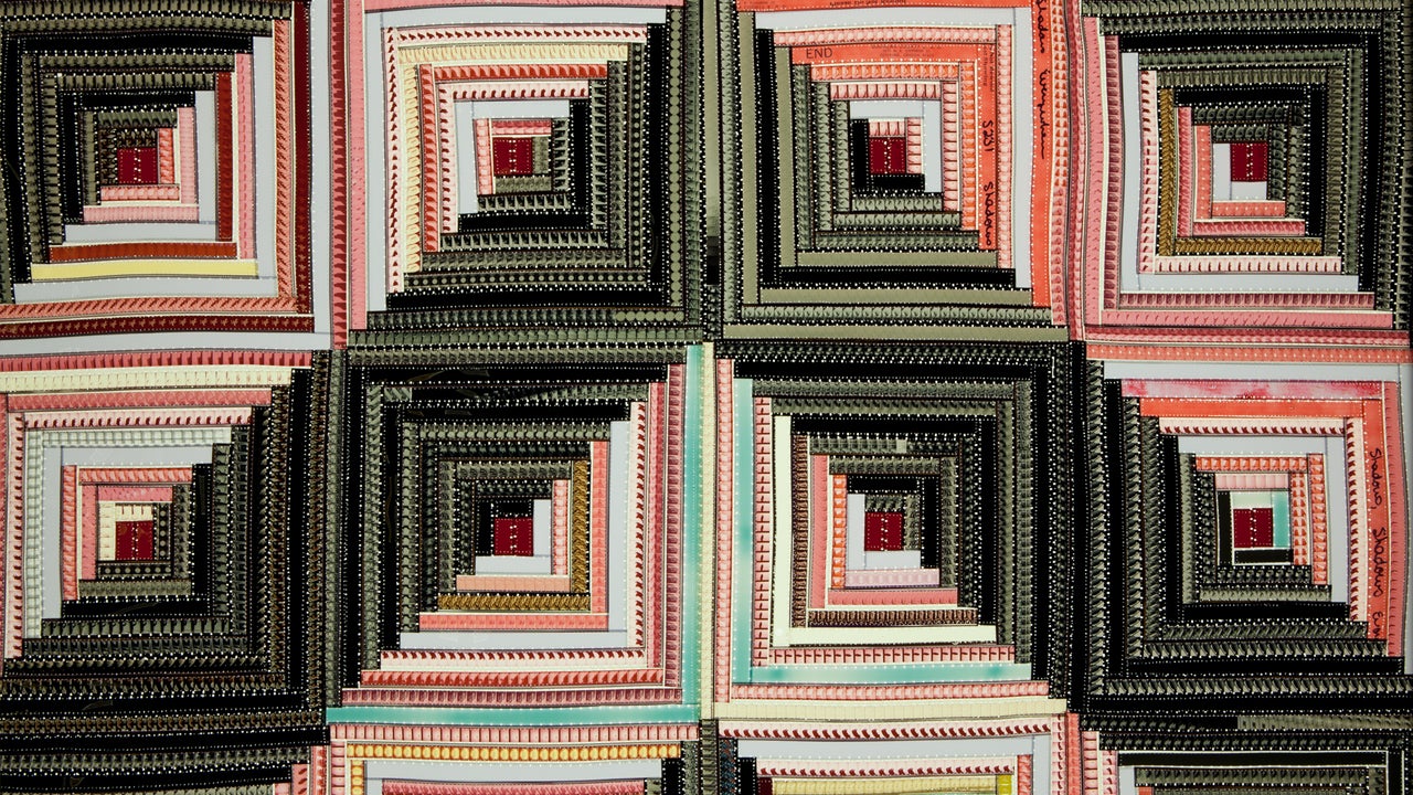 These Traditional-Looking Quilts Are Made Of Film Strips - Fast Company