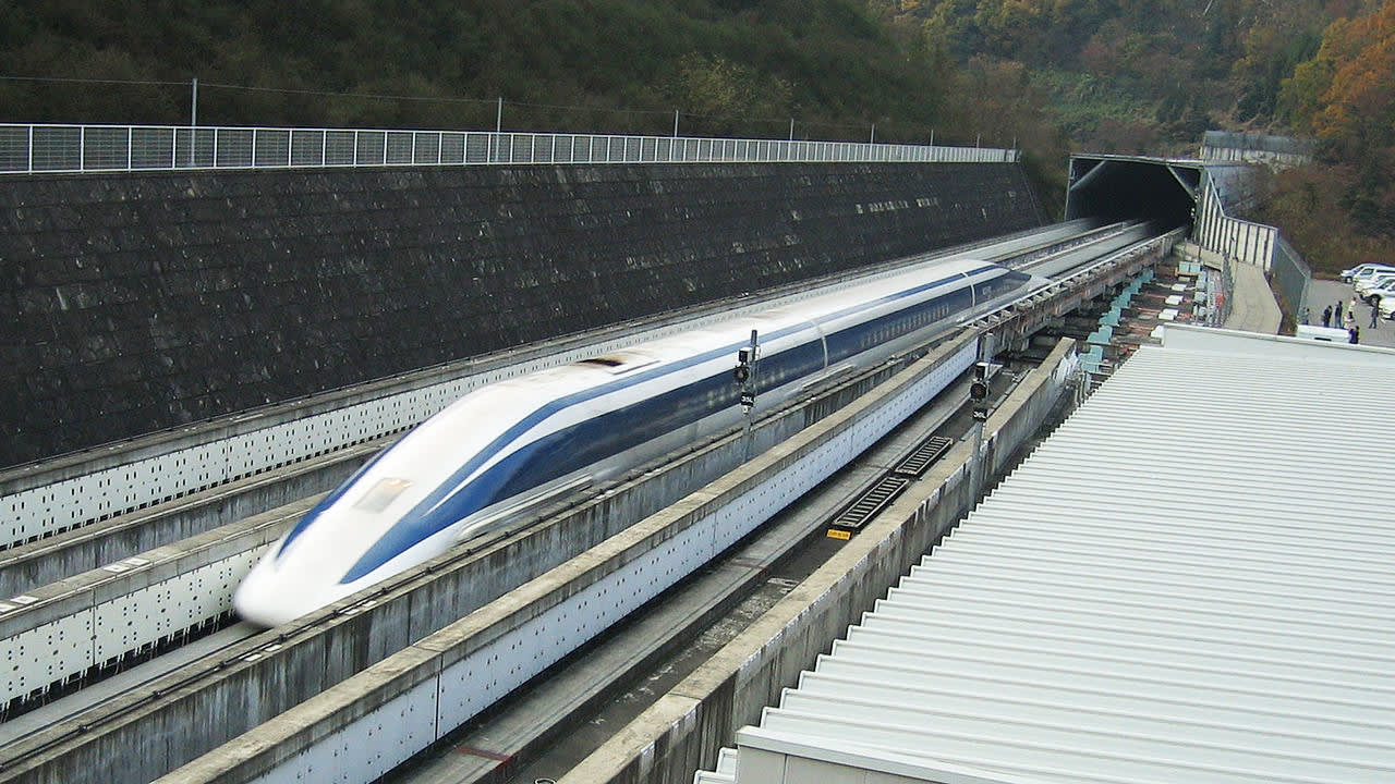 Japan Unveils Levitating 300 MPH Train, Powered By Magnets - Fast Company