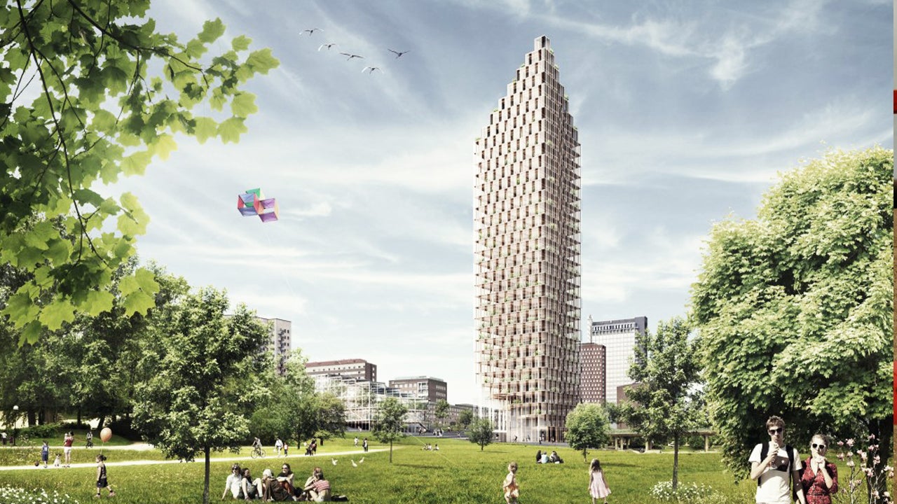 This 34-Story Skyscraper Would Be The Tallest Wood Building In The ...