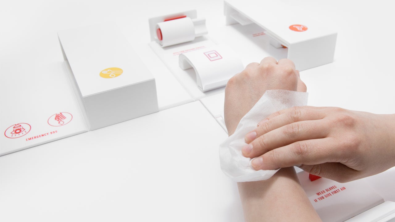 A First Aid Kit That's Designed For One-Handed Use - Fast Company