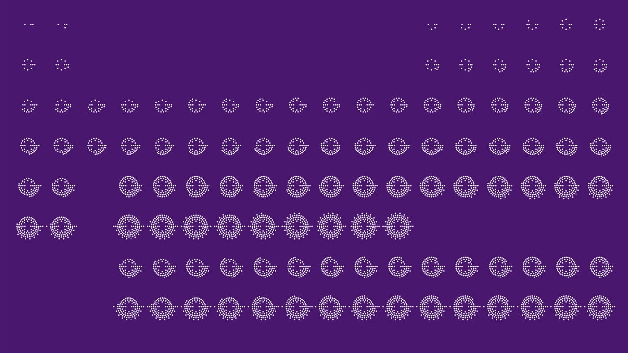 A Minimalist Periodic Table, Built From Dots - Fast Company