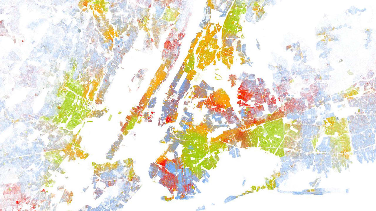 Infographic: A Map Of Racial Segregation In America - Fast Company