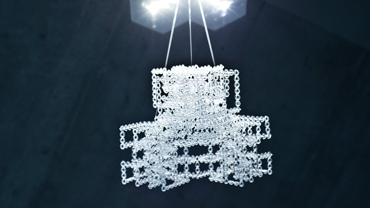 A Chandelier That Can Practically Assemble Itself - Fast Company