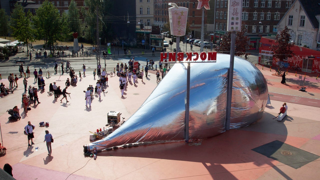Inflatable Architecture Airs In The Streets of Copenhagen - Fast Company