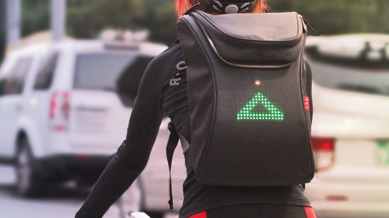 Hey, Cyclists: This LED-Powered Backpack Could Save Your Life - Fast ...