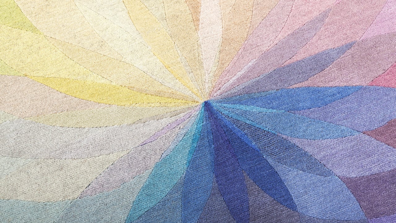 Handmade Rugs That Look Like Color Wheels - Fast Company