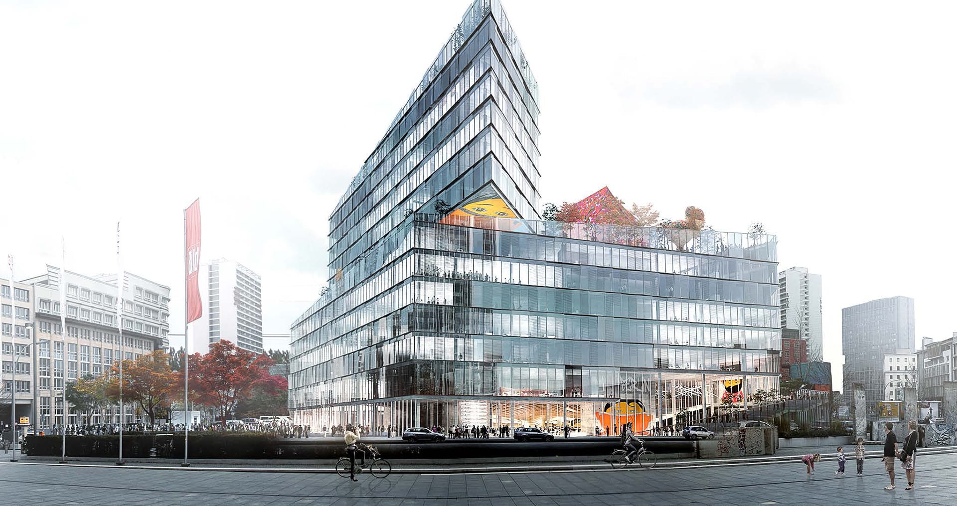 A Provocative New Building Where The Berlin Wall Once Stood - Fast Company