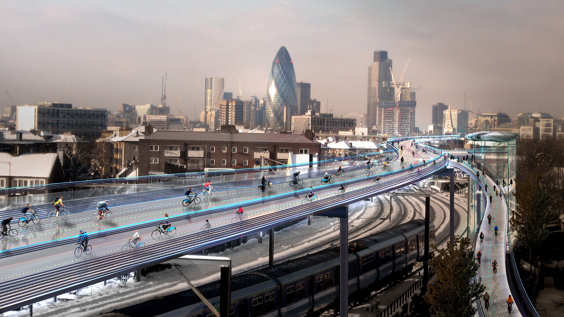 A Brief History Of Bike Superhighways - Fast Company