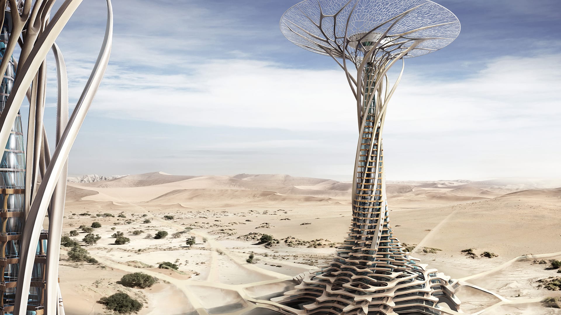 A 3-D Printed Desert Tower Made Of Sand - Fast Company