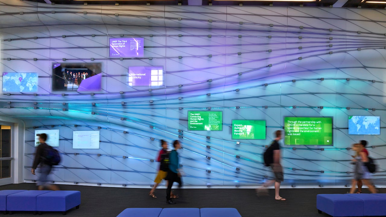 Digital Post-It Wall Puts Student Thesis Projects On Display - Fast Company