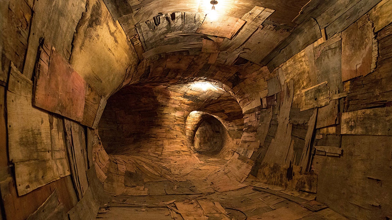 Walk Inside A Giant Wooden Maze - Fast Company