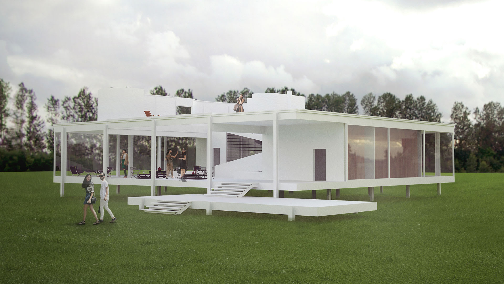 Archi-Mashups Splice And Dice Famous Houses - Fast Company