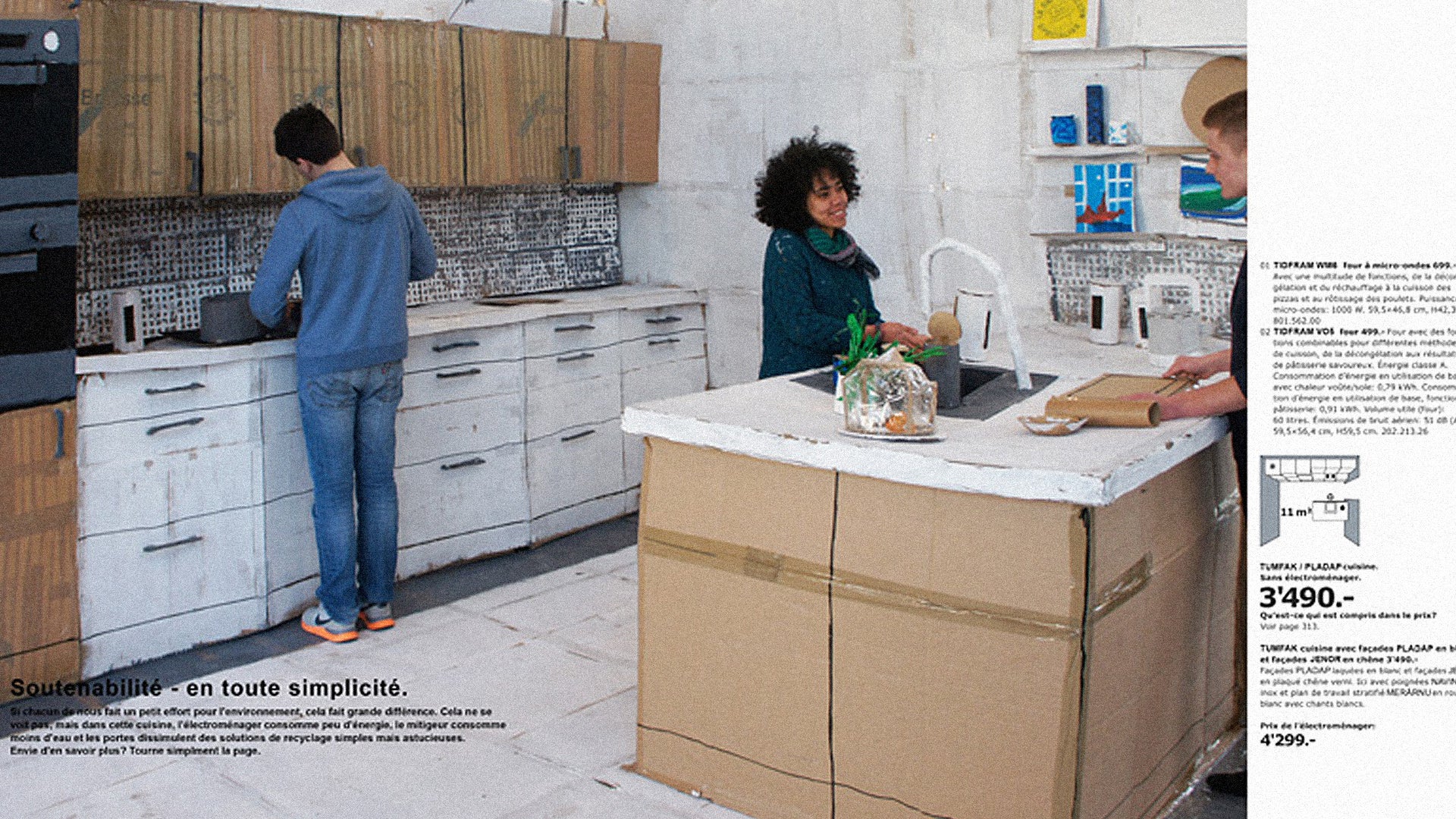 What Ikea Furniture Would Look Like If It Were Cardboard - Fast Company