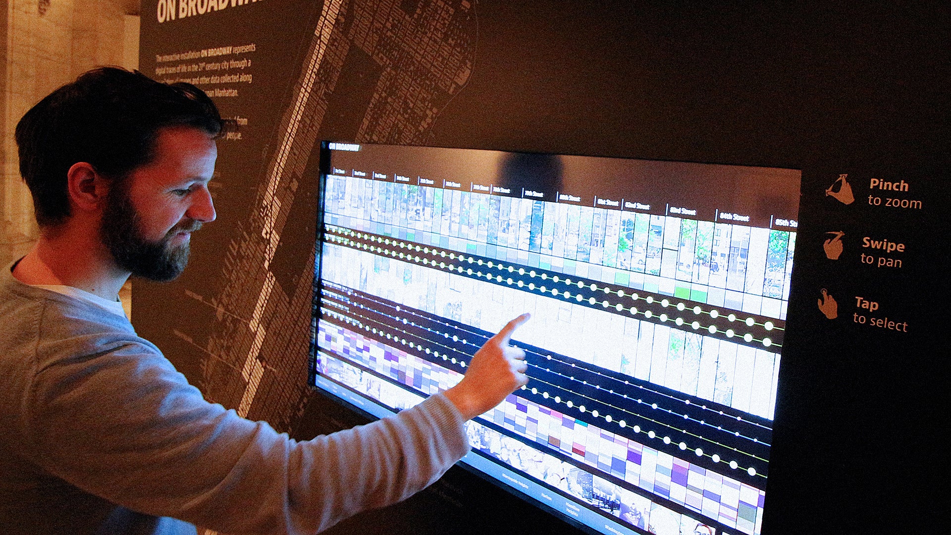 Massive Data Visualization Brings NYC's Busiest Street To Life - Fast ...
