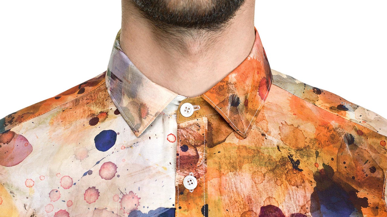 This Spill-Patterned Shirt Is The Perfect Disguise For Slobs - Fast Company