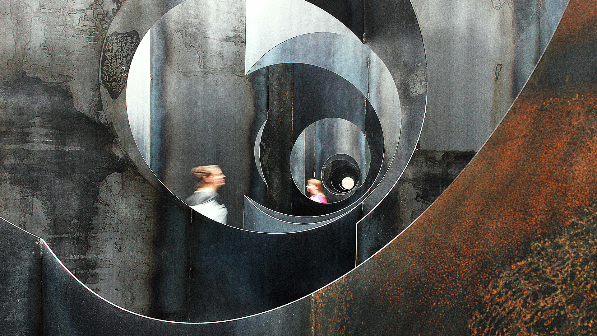 An Immersive Geometric Maze Built On The Site Of A Coal Mine - Fast Company