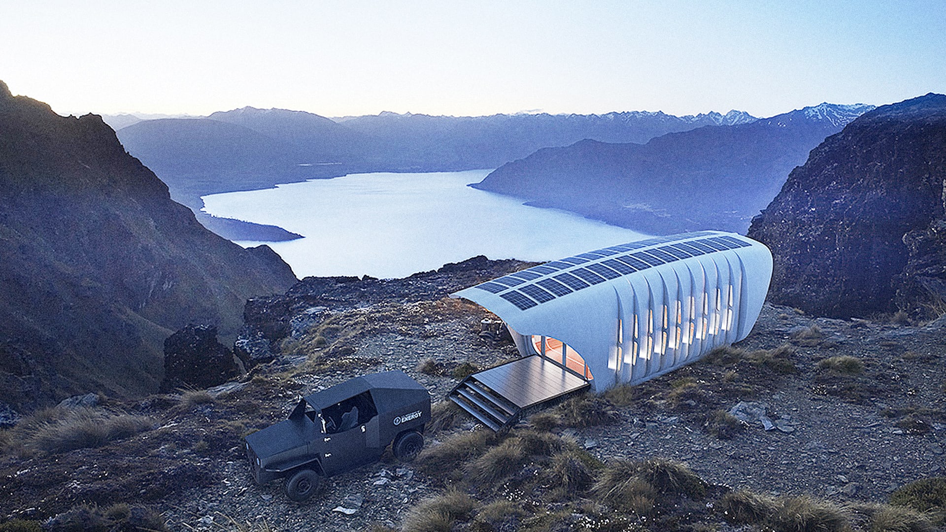 A Car Powers This Experimental Building Made From 25,000 Pounds Of 3-D ...