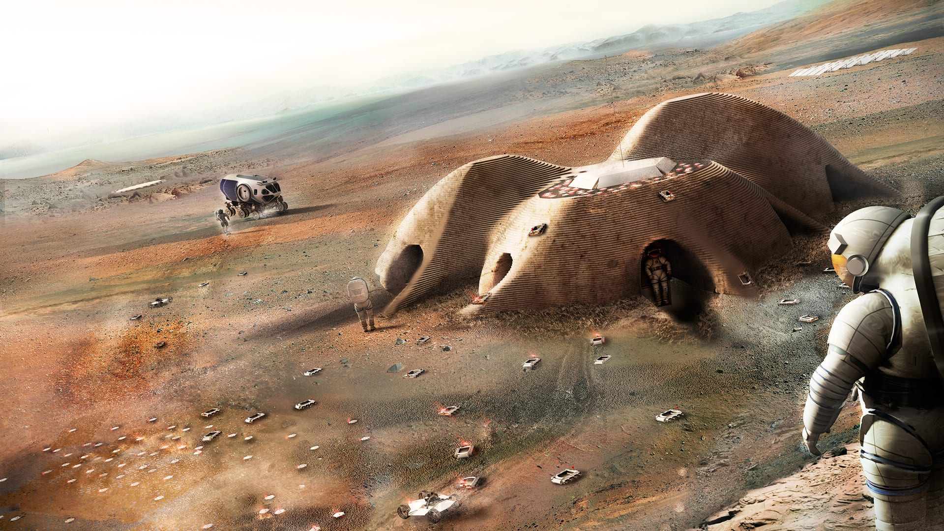 The Robot-Constructed, Modular Housing For Life On Mars - Fast Company