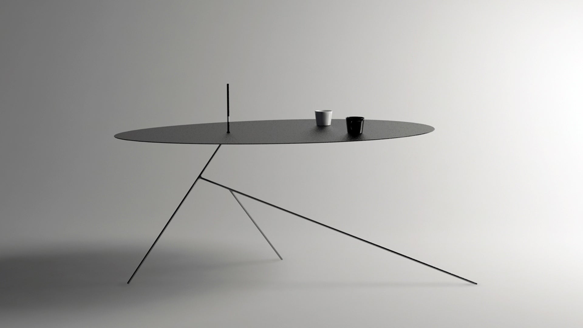 The Ultimate Minimalist Table Is Practically Invisible - Fast Company